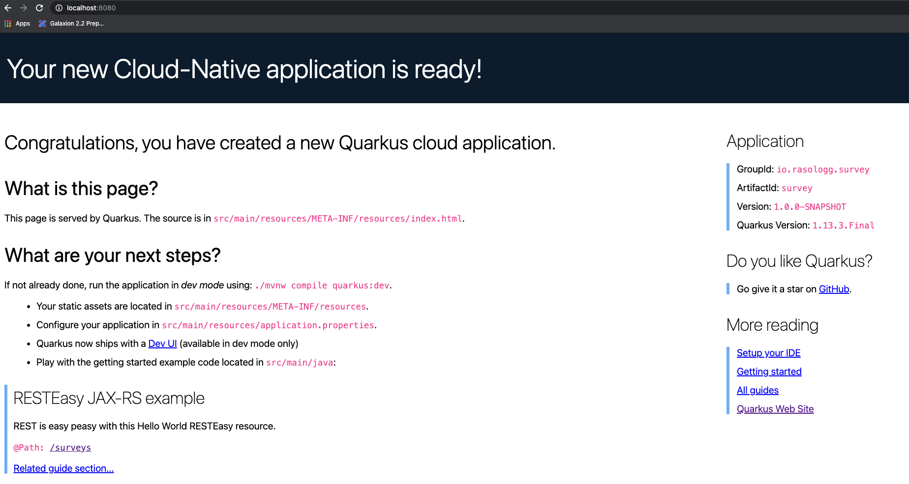 Quarkus: développer un microservice cloud-native | Gégé Rasolondraibe
